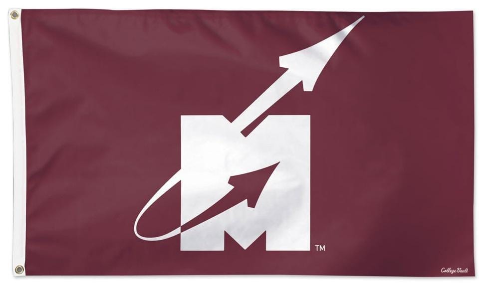 Mississippi State University Flag 3x5 Flying M Logo