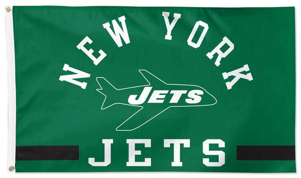 New York Jets Flag 3x5 Logo Retro Classic NFL