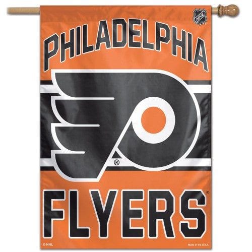 Philadelphia Flyers Banner Vertical Flag Striped NHL