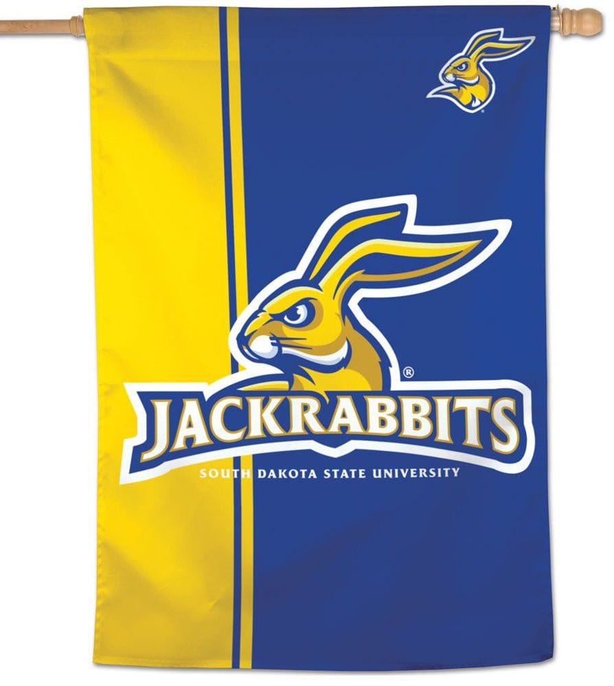 SDSU Jackrabbits Striped Banner Vertical House Flag