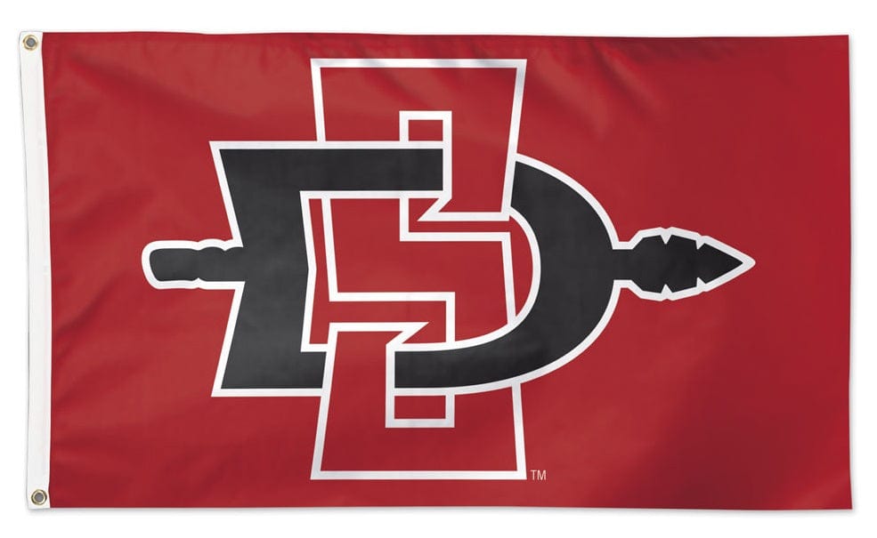 San Diego State University Flag 3x5 Aztecs