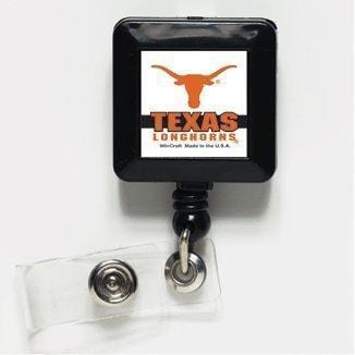 Texas Longhorns Reel Retractable Badge Holder